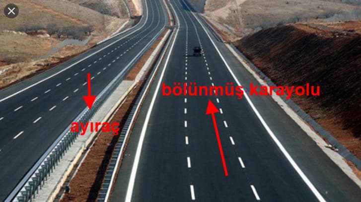 Bölünmüş yol nedir? Bölünmüş yollarda hız limitleri 2022